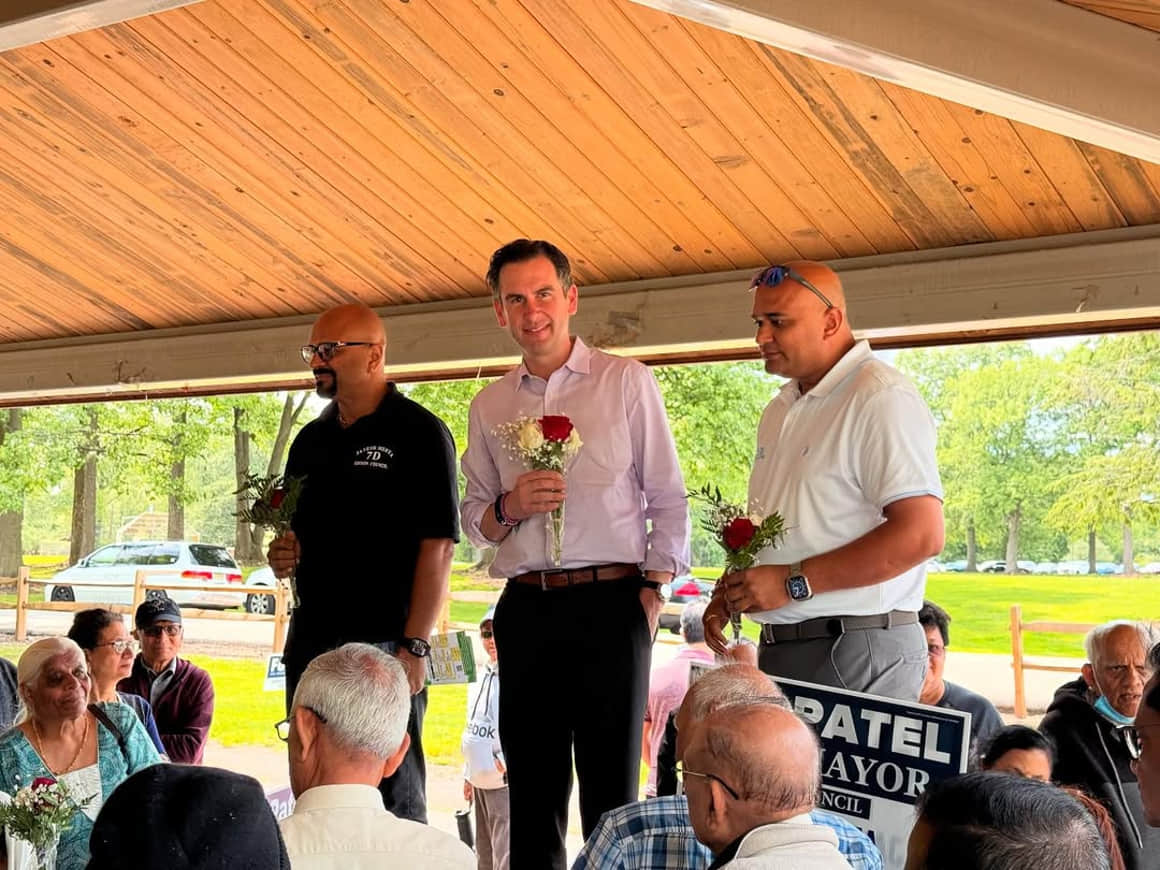 Votó candidato Steve Fulop en elecciones primarias de Nueva Jersey ...