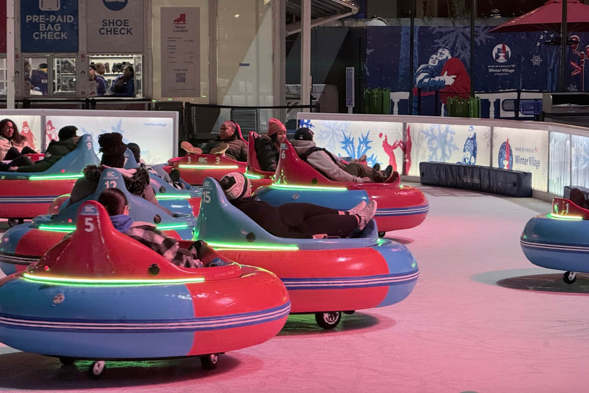 Ofrece Bryant Park nueva experiencia invernal con los Bumper Cars on ...